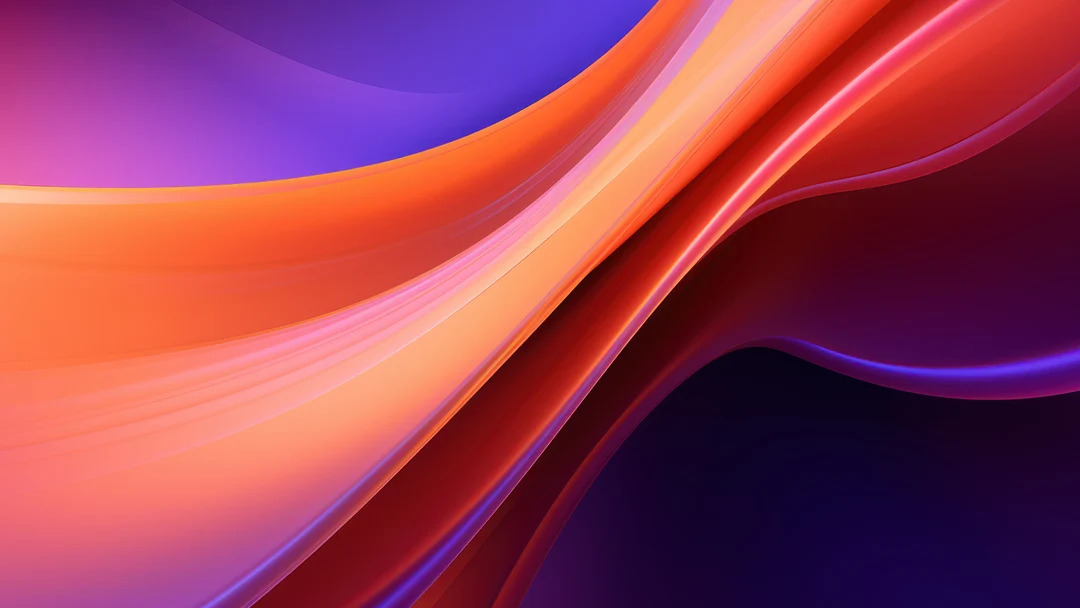 Abstract Gradient Orange Layers [1920x1080] | Scrolller