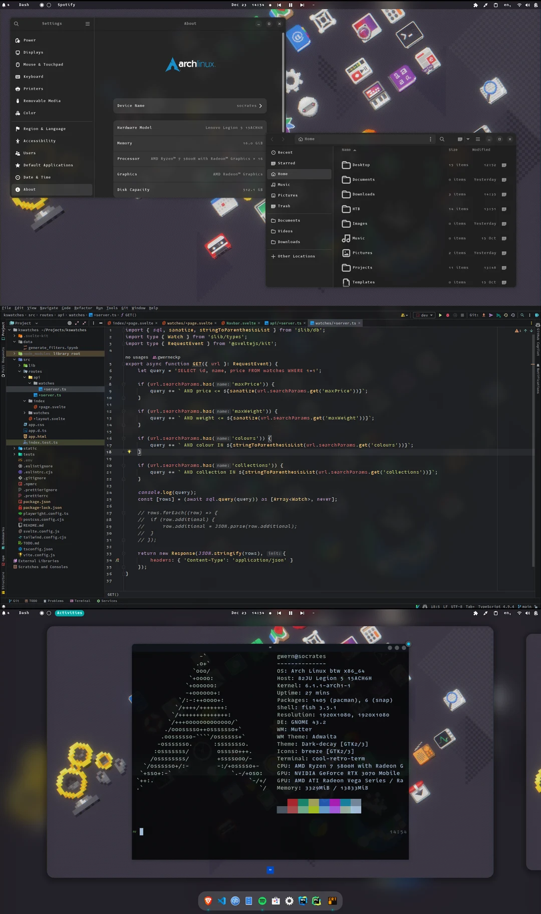 [Mutter/GNOME] Cozy Retro Theme | Scrolller
