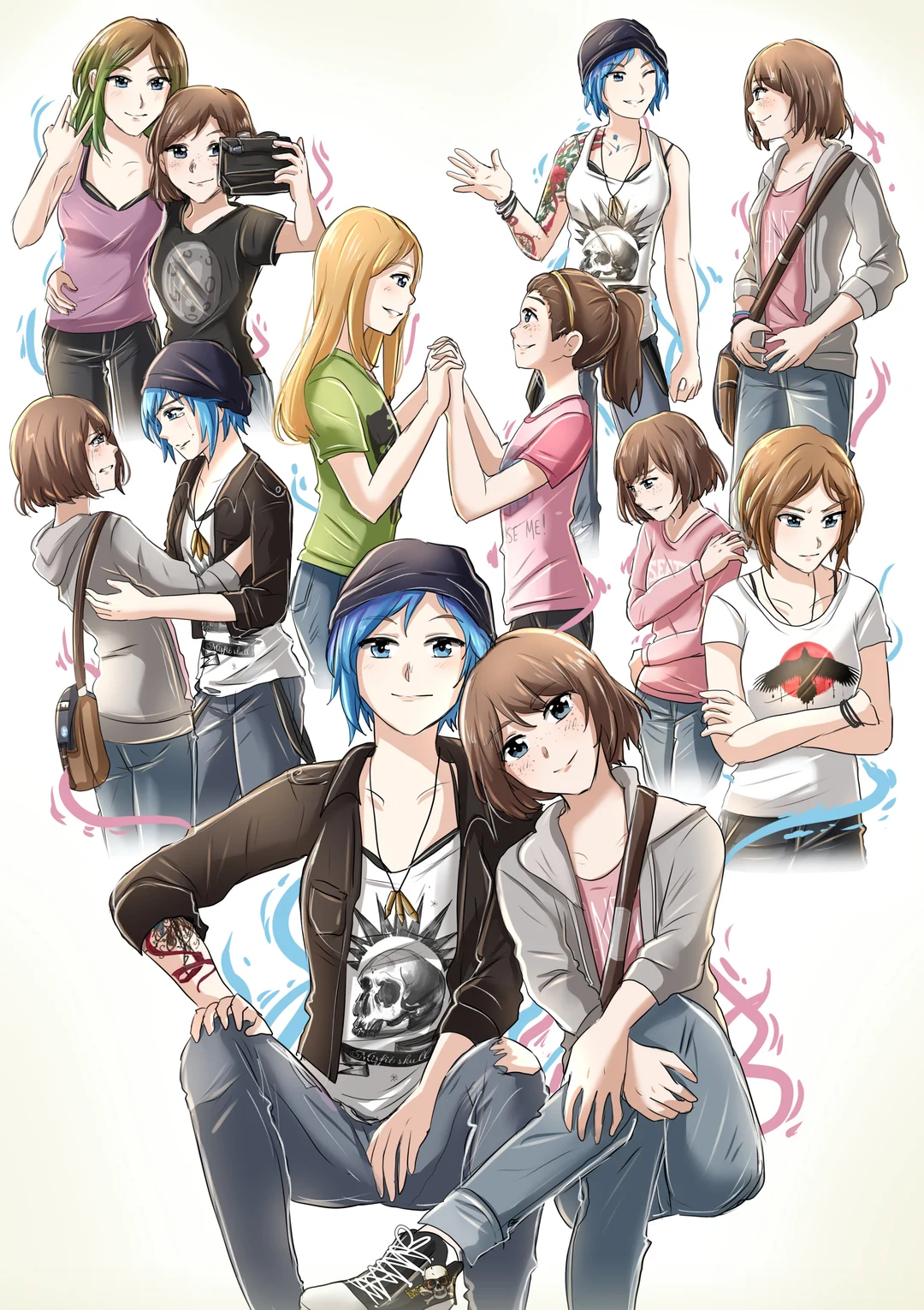 [no spoilers] Chloe & Max in all their stages by @meikolb_99 | Scrolller