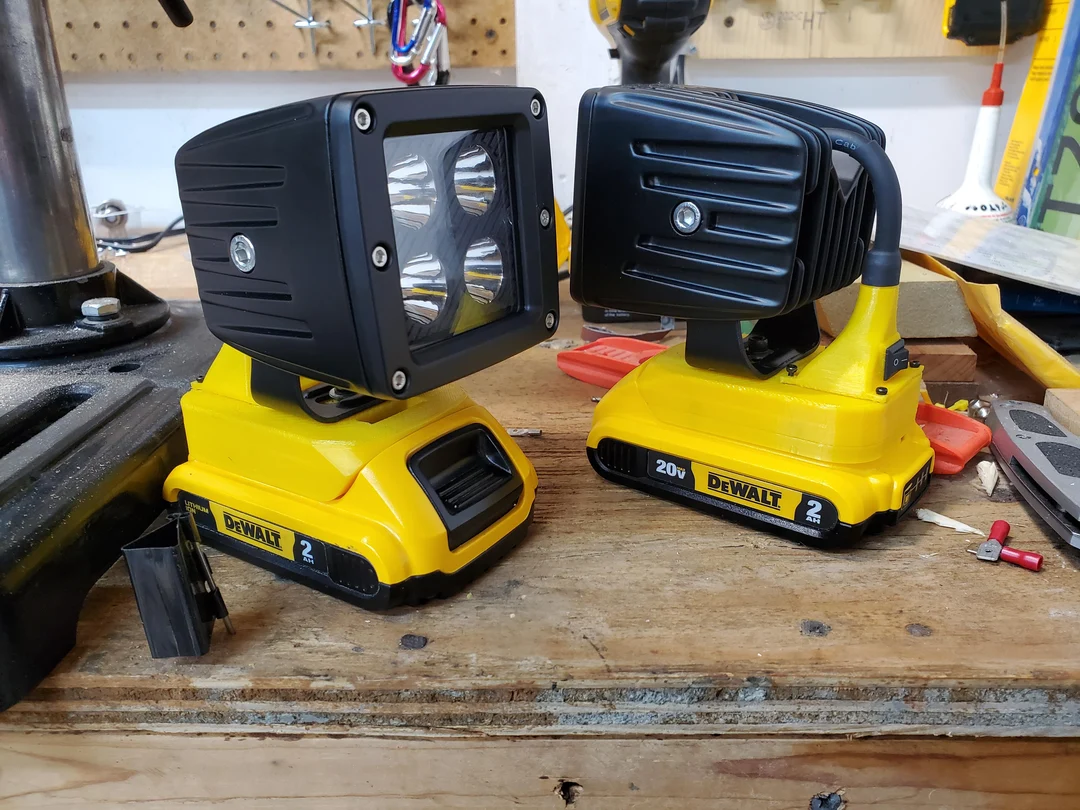 Made a few worklights from atv lights. | Scrolller