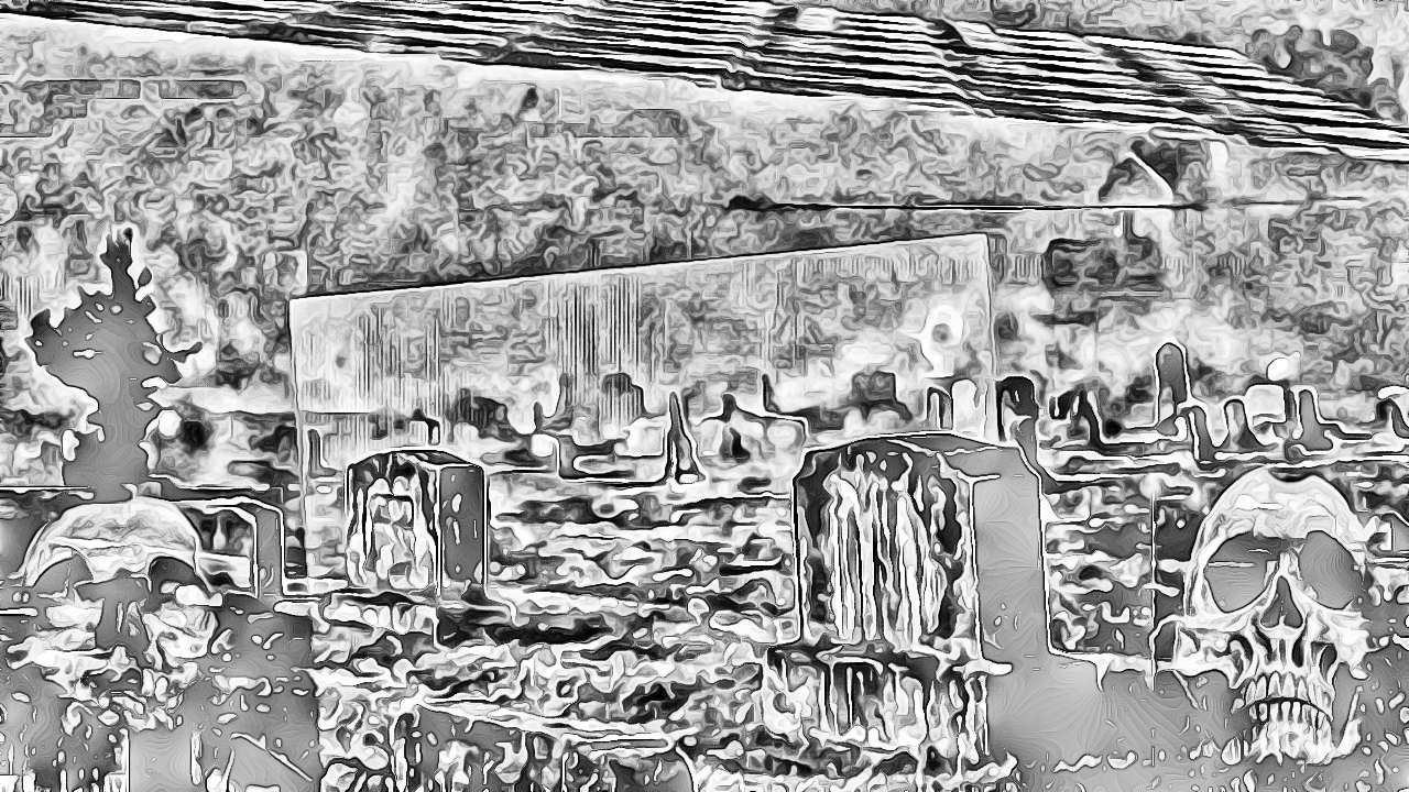 Melting Graveyard, Me, Digital, 2022 | Scrolller