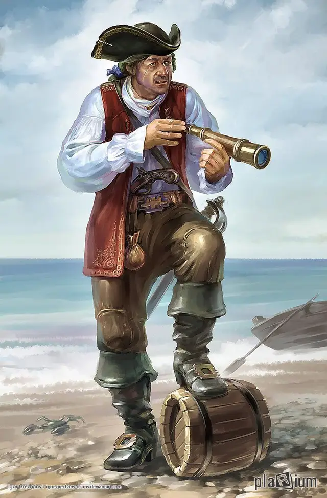 Pirate by Igor Grechanyi | Scrolller