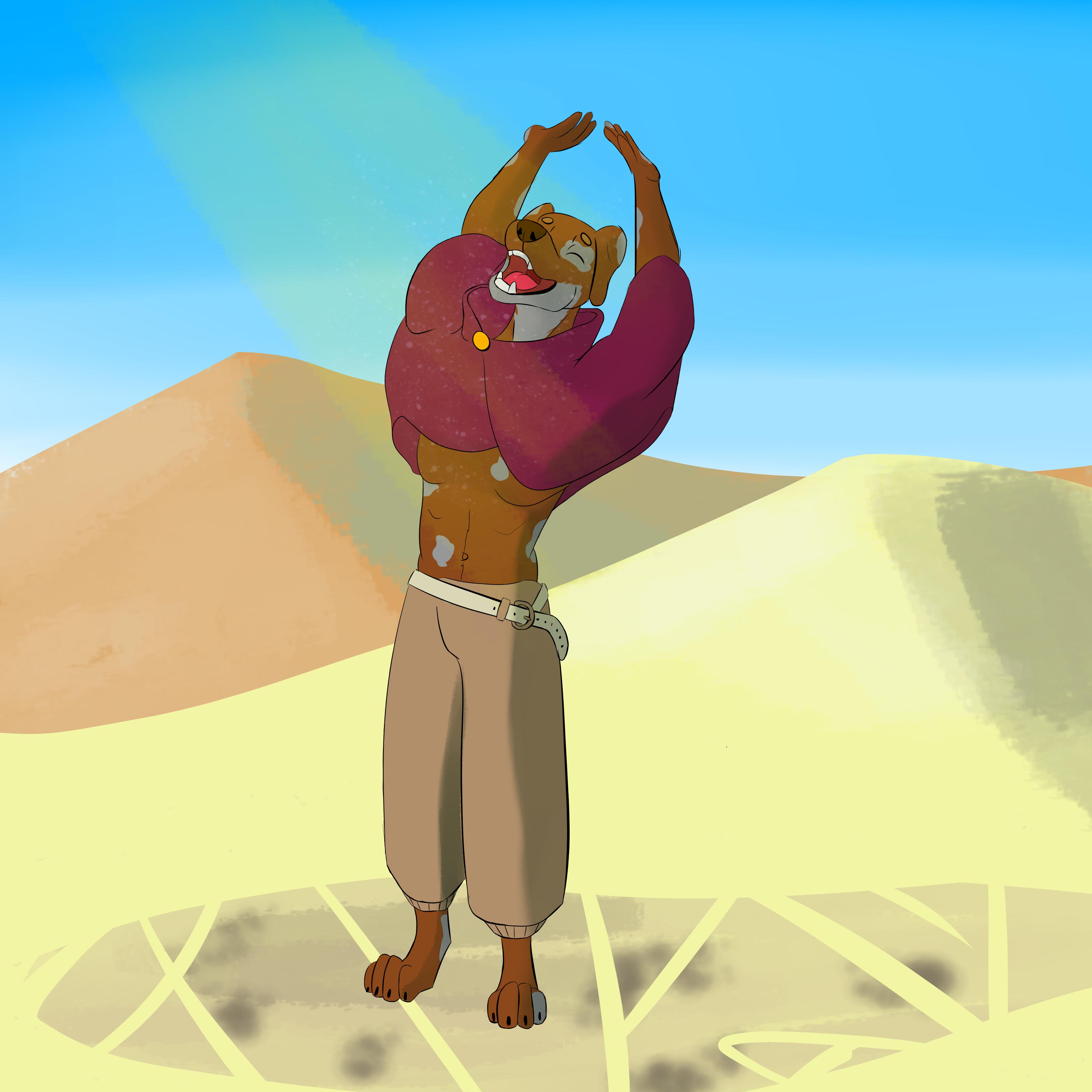 Did a redraw and update of this character I drew two years ago and I think it came out pretty ...