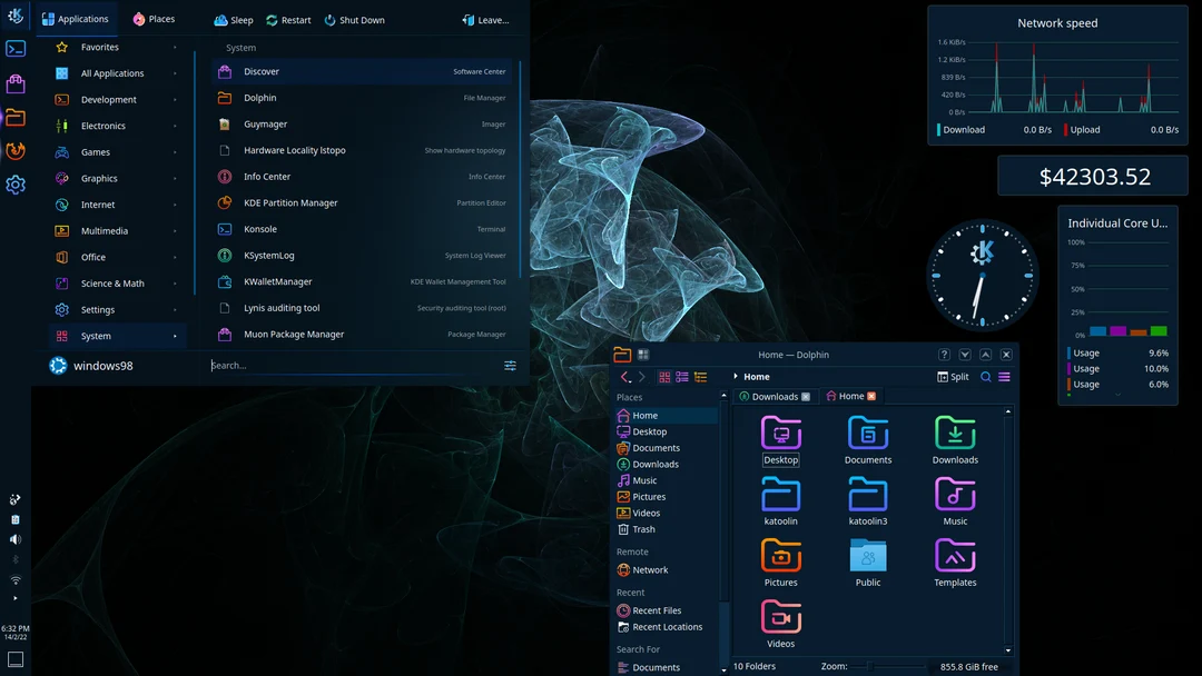 [plasma] UBUNTU KDE SPIN | Scrolller