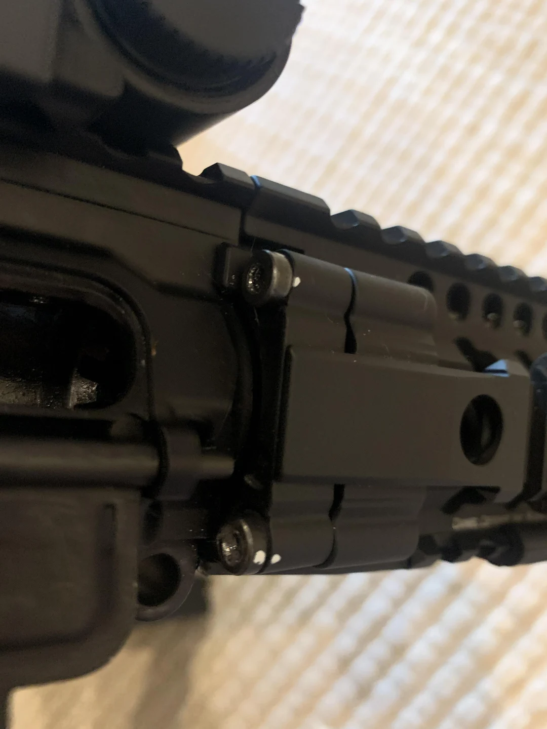 Stripped the screws on my rail like an idiot. Any advice on how to get these out? The angle ...