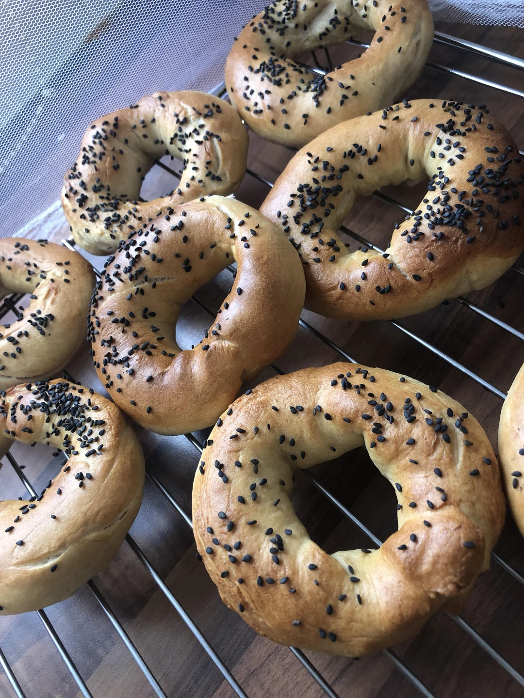 first time making bagels! | Scrolller