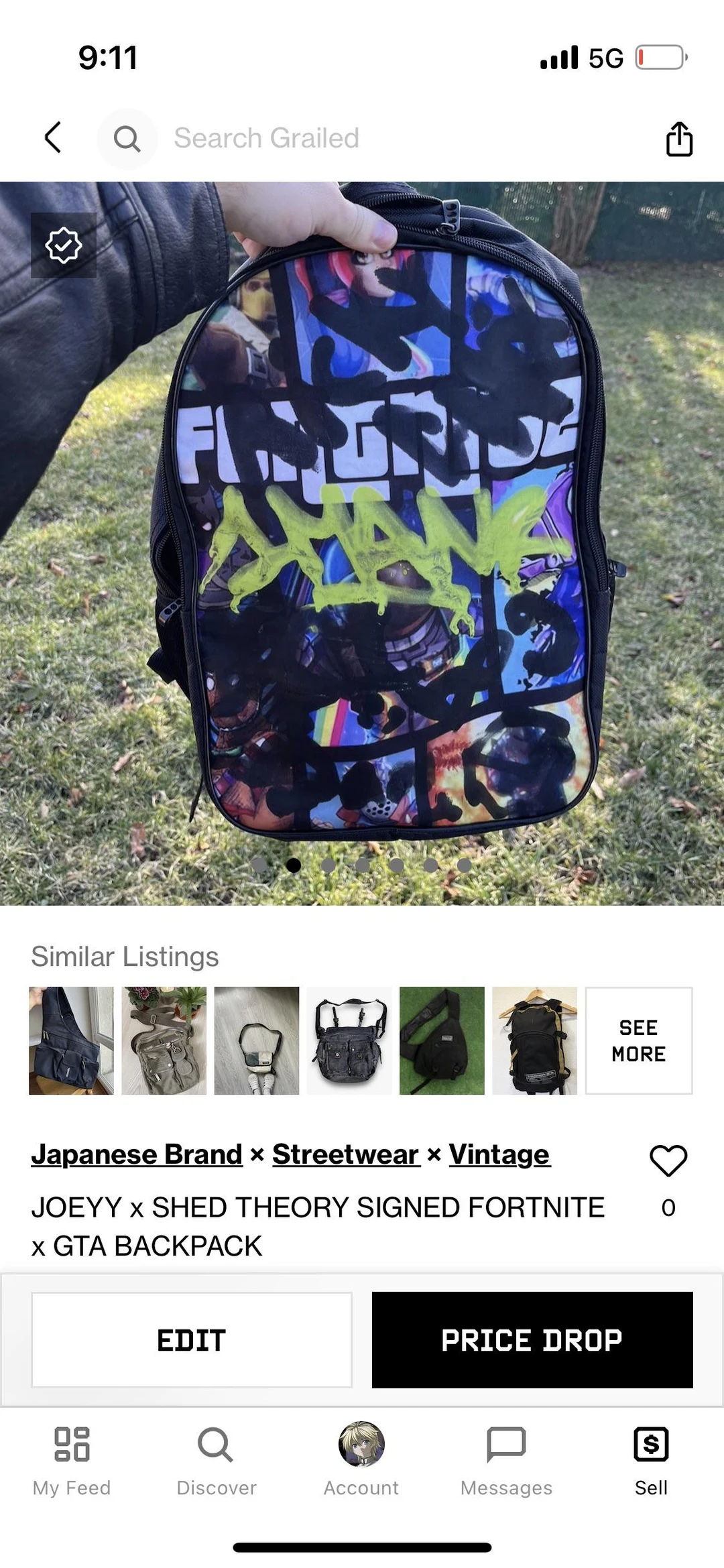 Fortnite GTA Joeyy Shed Theory Backpack | Scrolller