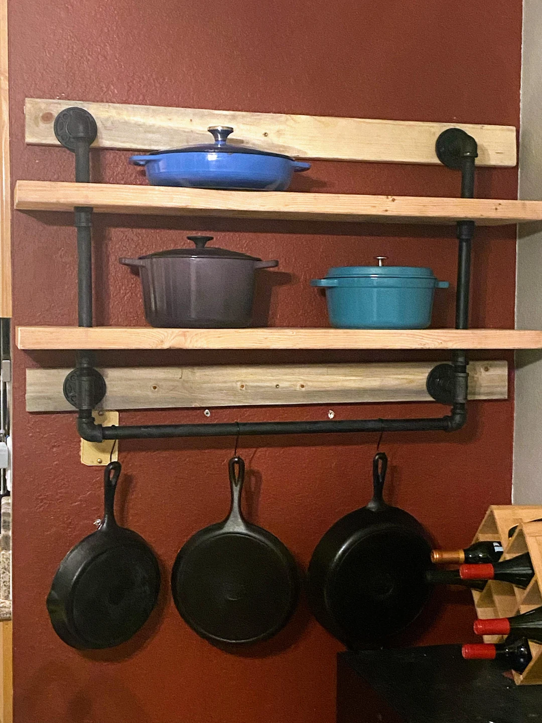 Finished My Cast Iron Storage Project | Scrolller