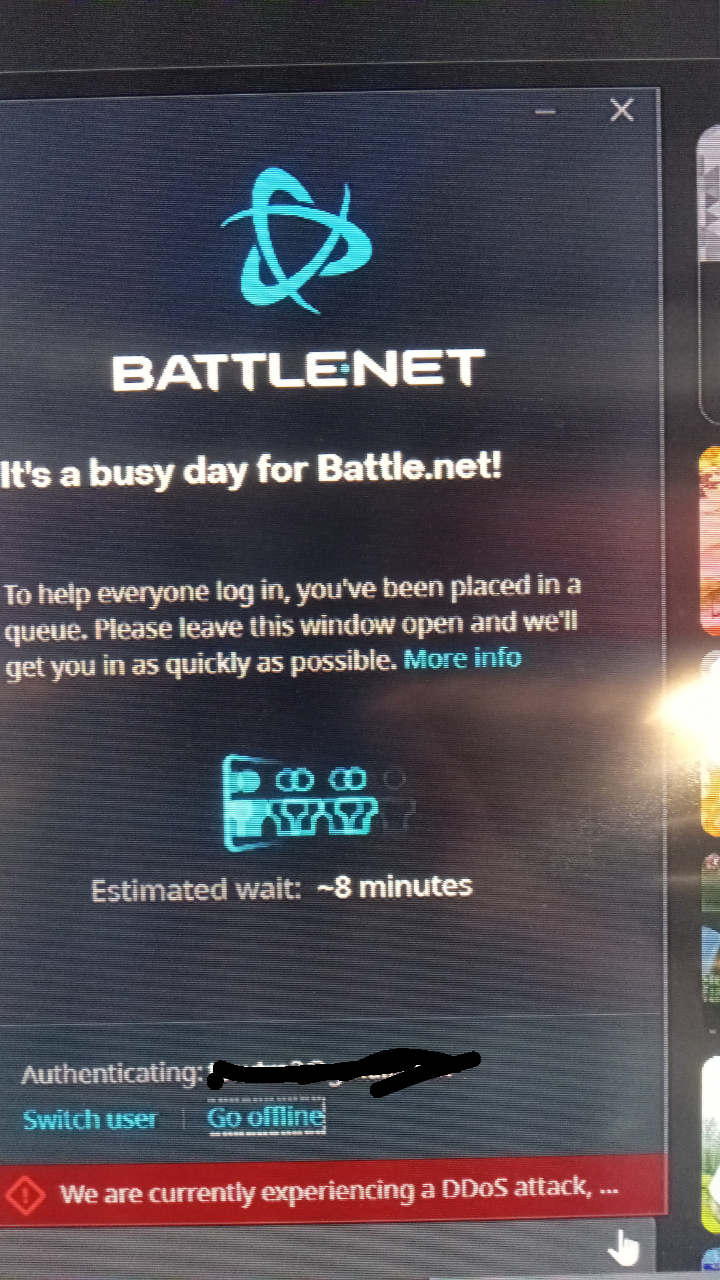 Battlenet ddos attack? | Scrolller
