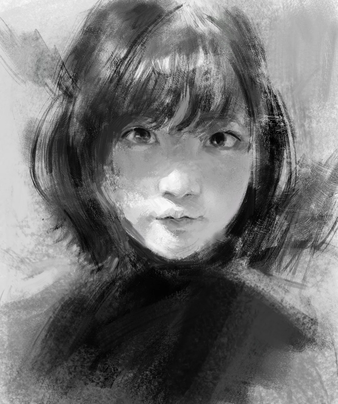 Japan Girl Portrait Me Digital 2023 Scrolller