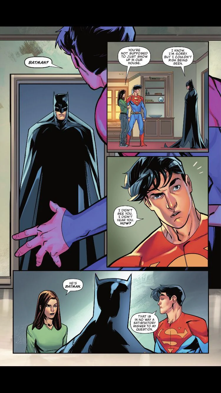 He even sneaks up on Superman. | Scrolller