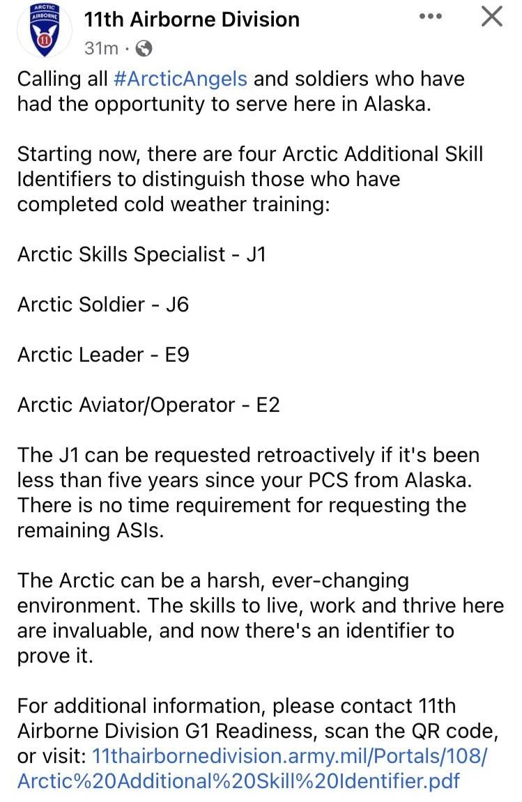 New ASI for Arctic Soldiers | Scrolller