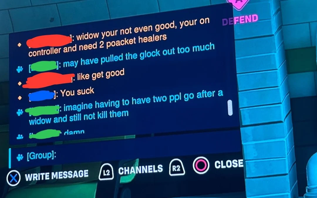 Does console widow’s have no skill compared to PC widow’s? | Scrolller