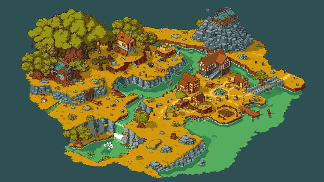 Summer Valley by NOP Pixels | Scrolller