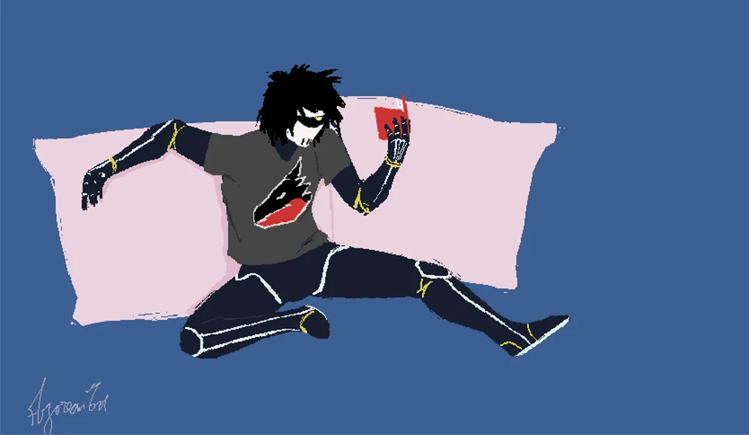 [OC] A totally normal doodle of Drive Knight chilling :) | Scrolller
