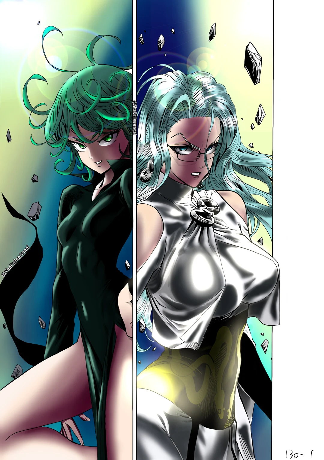 Tatsumaki and Psykos old coloring | Scrolller