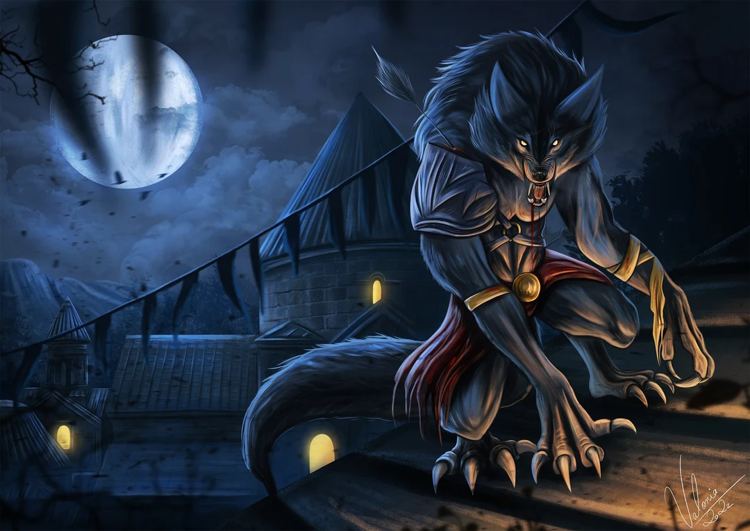 Werewolf by Margaux Valonia Butet | Scrolller