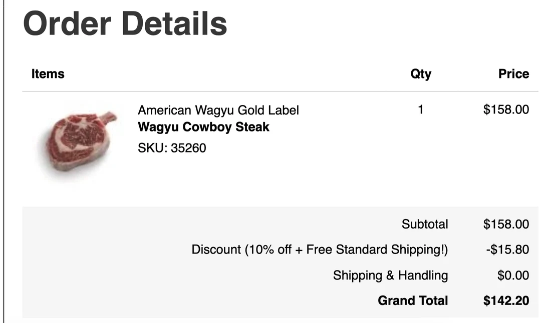 Just got a bonus check and decided to treat myself to some Snake River Farms. First time ...