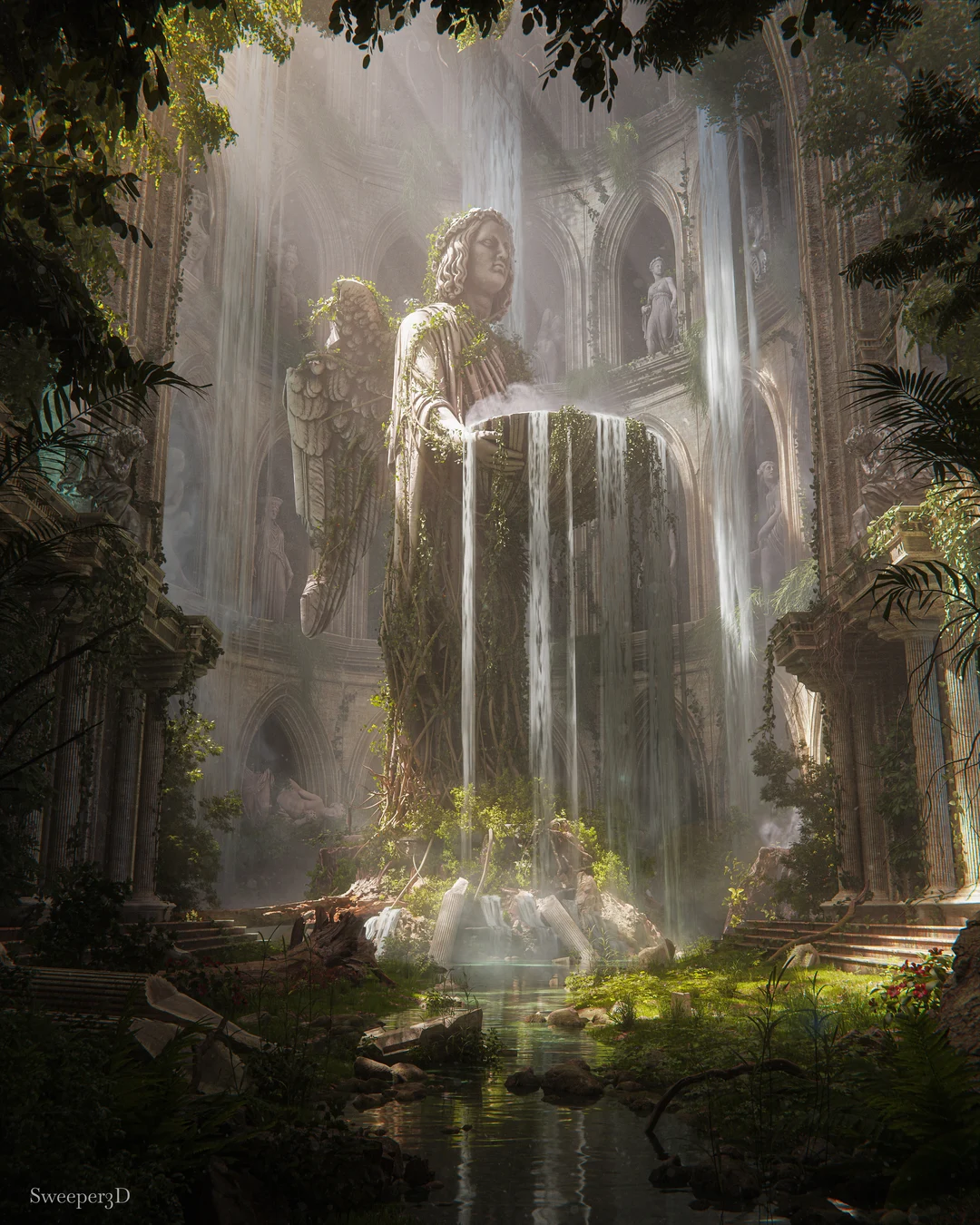 Guardian Ruins, By Sweeper3D | Scrolller