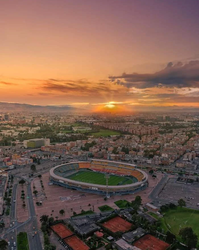 Campin Football Stadium in Bogota | Scrolller
