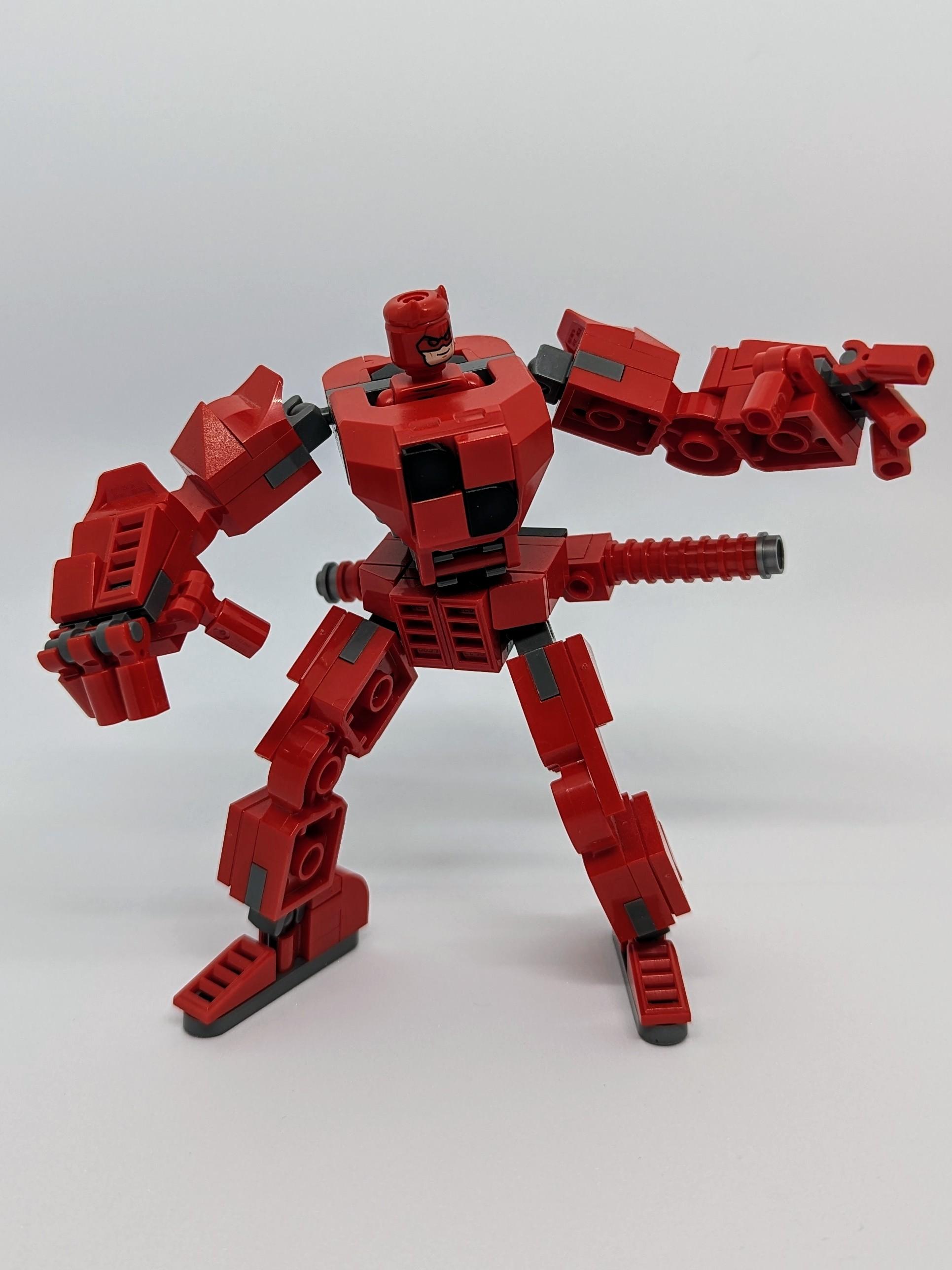 Custom Daredevil Mech Armor MOC | Scrolller