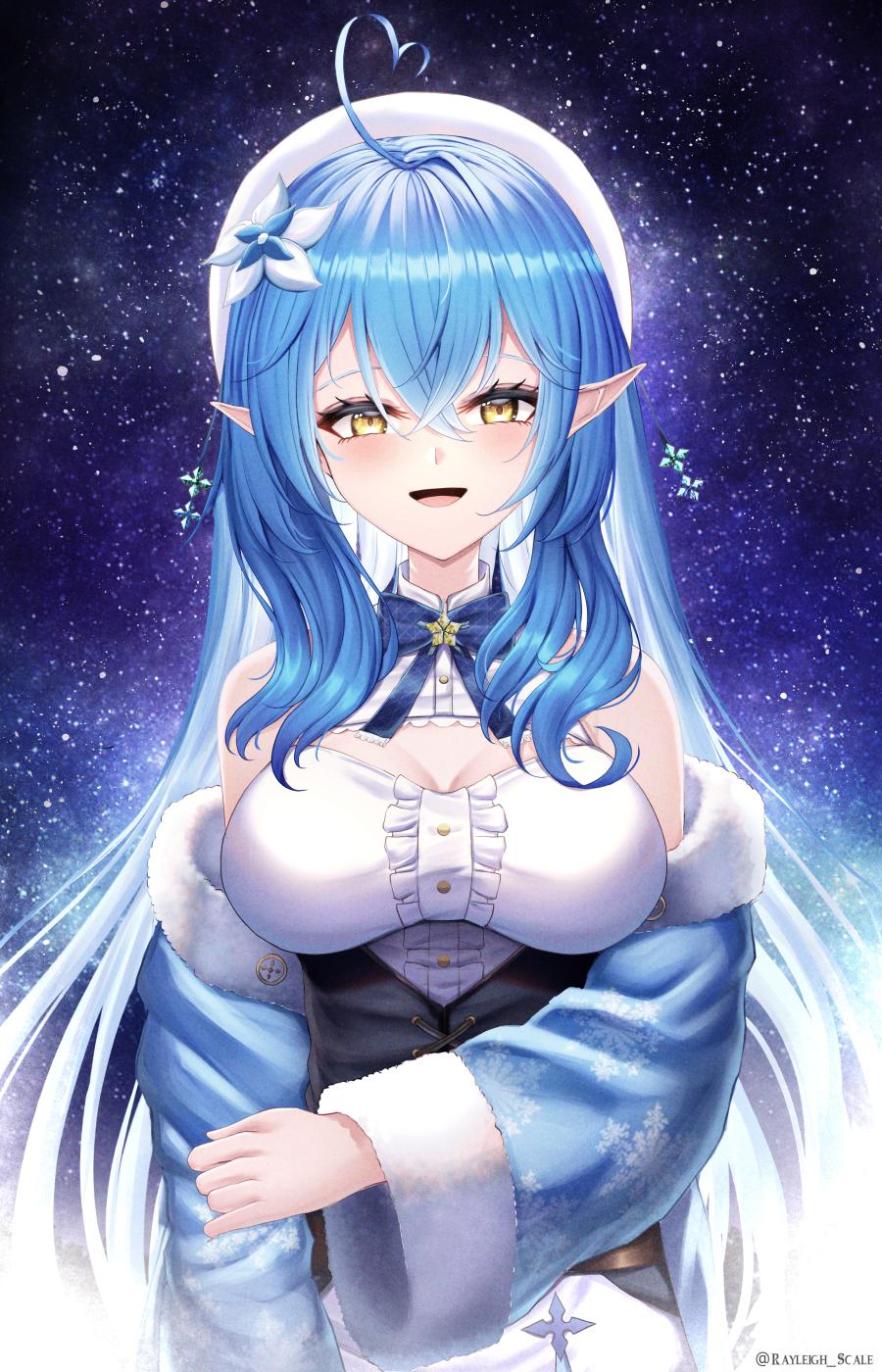 Yukihana Lamy [Hololive] drawn by me ^ ^ | Scrolller