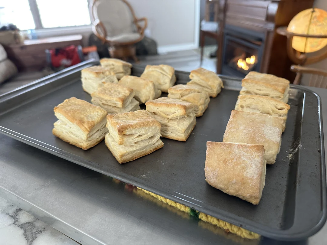 Sunday morning buttermilk biscuits | Scrolller