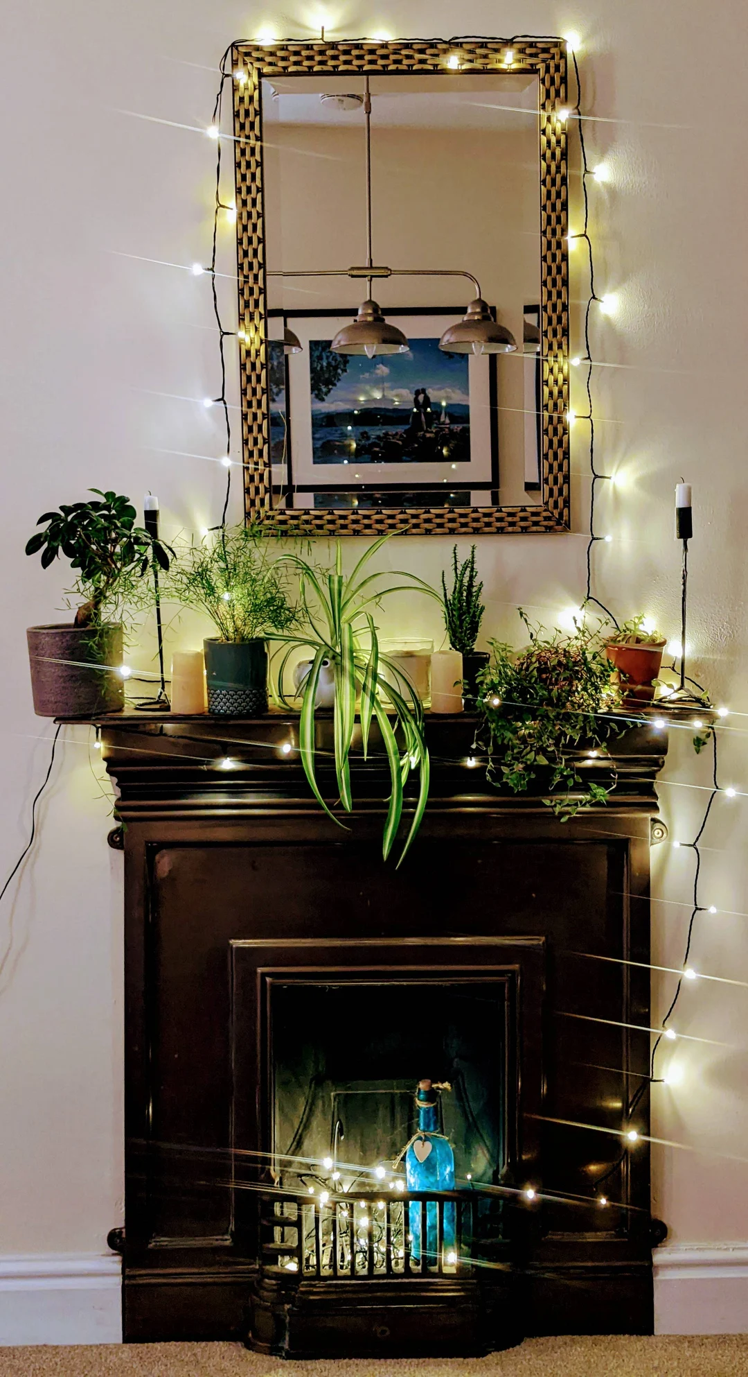 My attempt at making my mantle piece cozy | Scrolller
