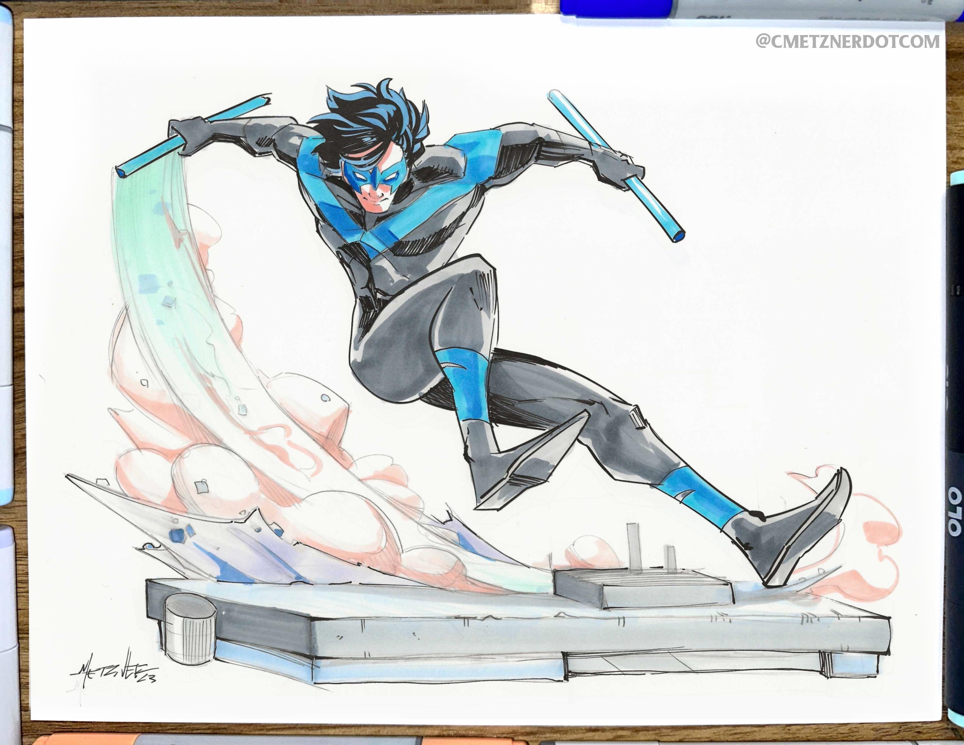 Discover more like Batman: Here’s my drawing of Nightwing and Related Content | Scrolller