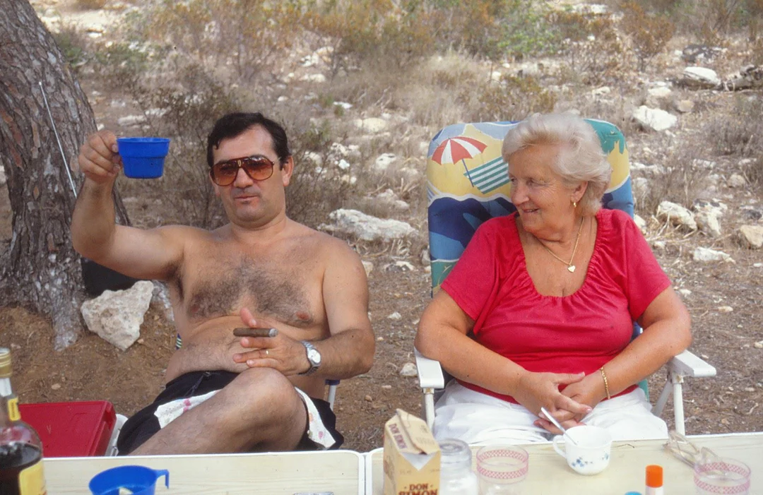 Grandpa and Grandma, 1994. | Scrolller