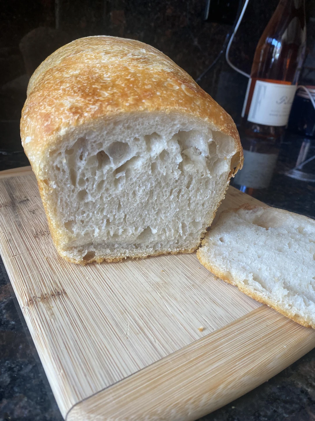 First time making sourdough in a loaf pan | Scrolller