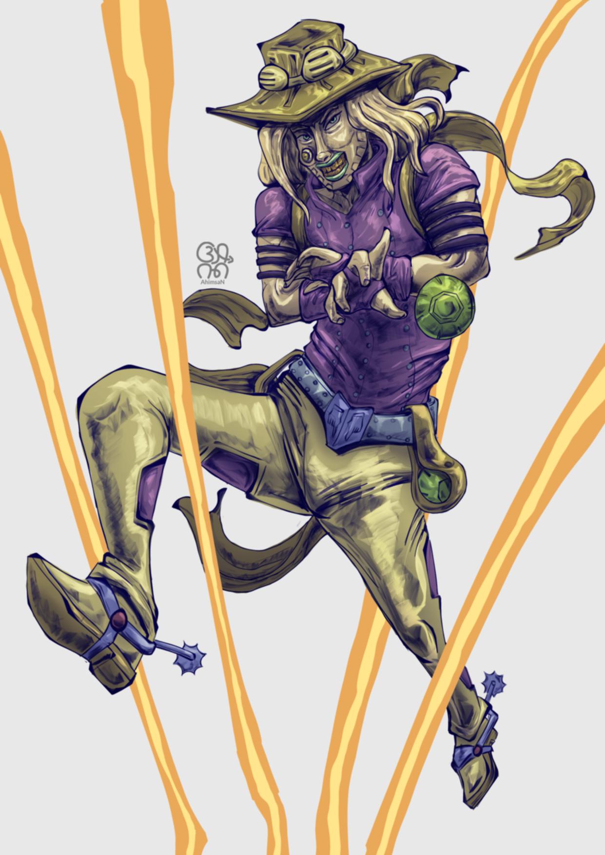 [OC] Gyro Zeppeli | Scrolller