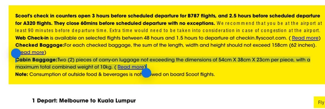 Baggage issue/scoot | Scrolller