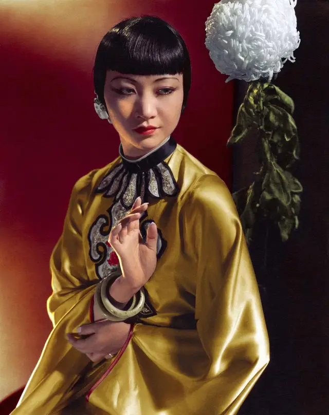 Anna May Wong by Edward Steichen, 1930. Colorized. | Scrolller