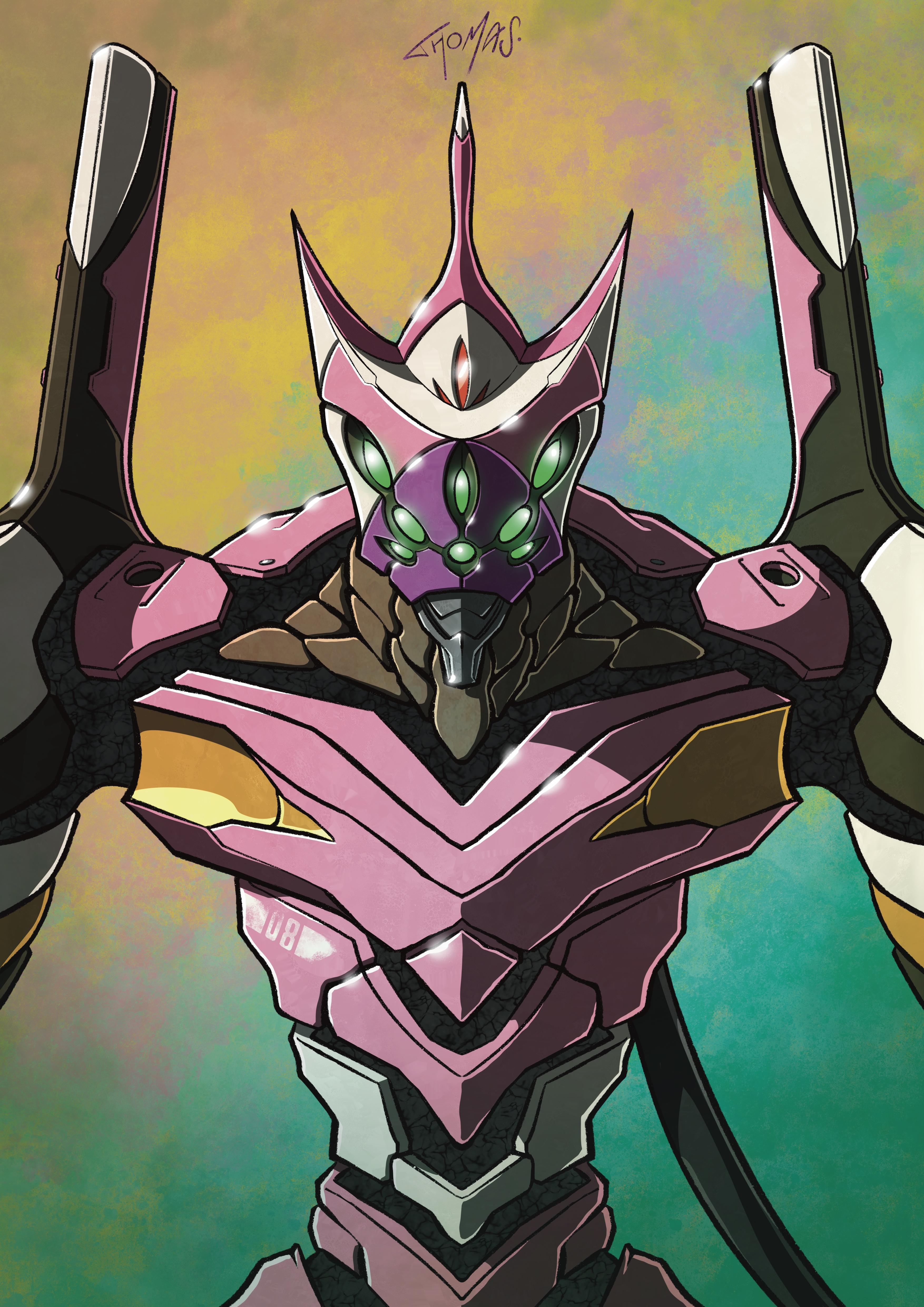 [Mecha Portrait] Eva-08 | Scrolller