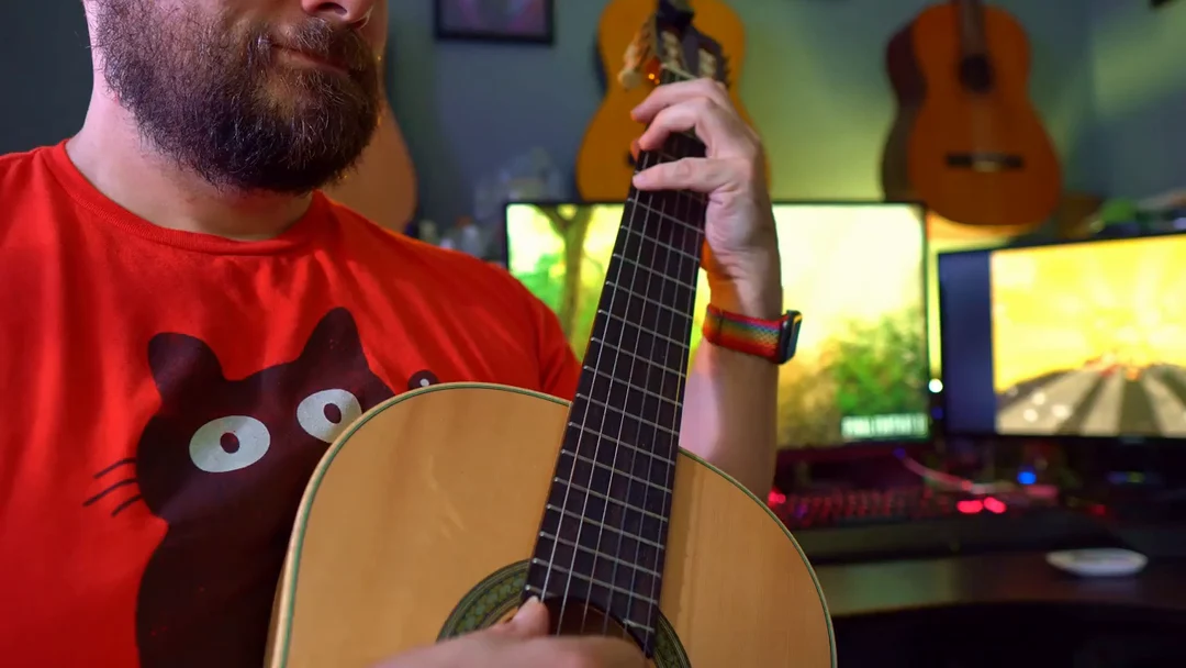 The Chocobo Theme on classical guitar! | Scrolller
