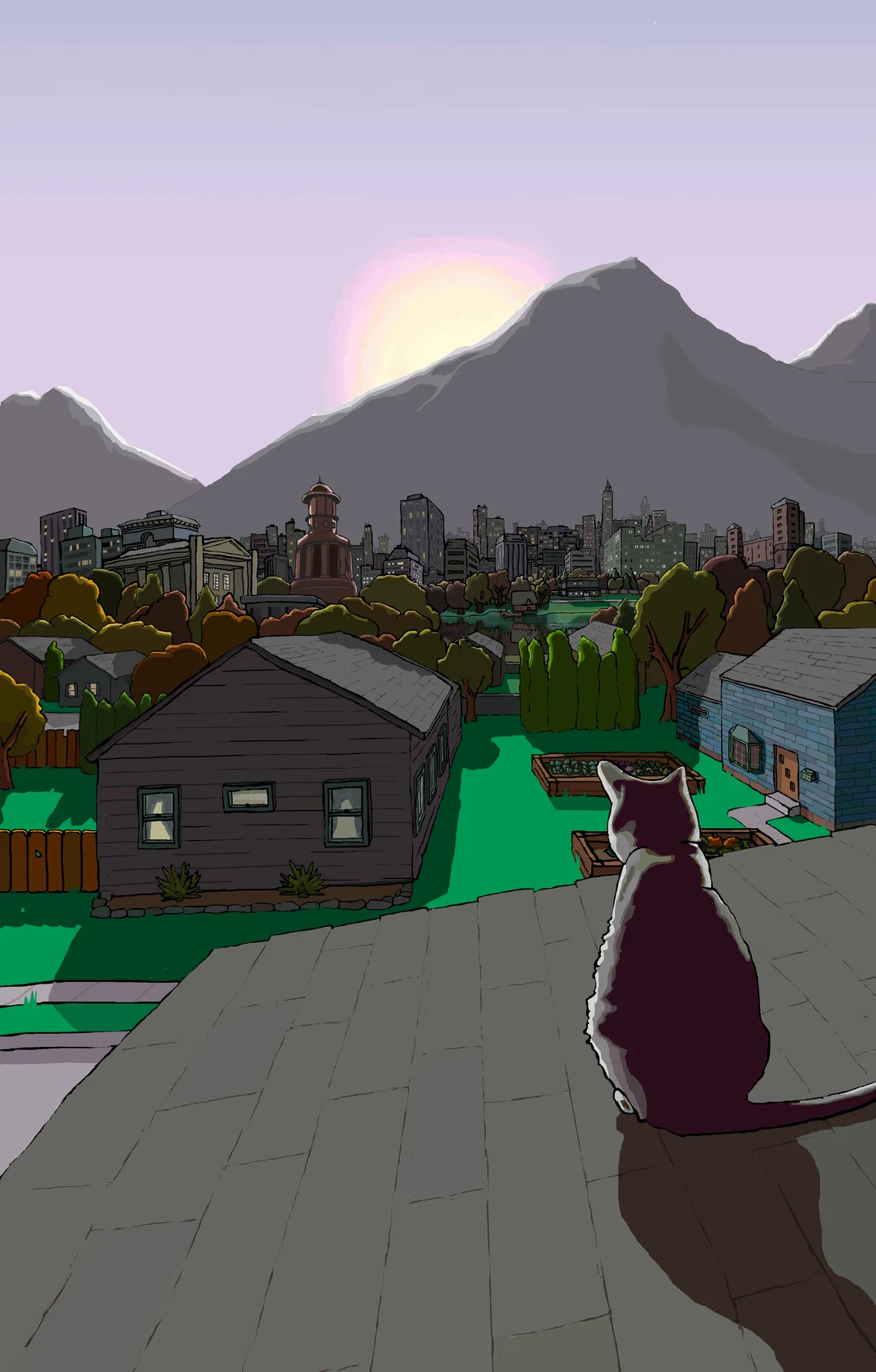 Frank's Rooftop View, by me | Scrolller