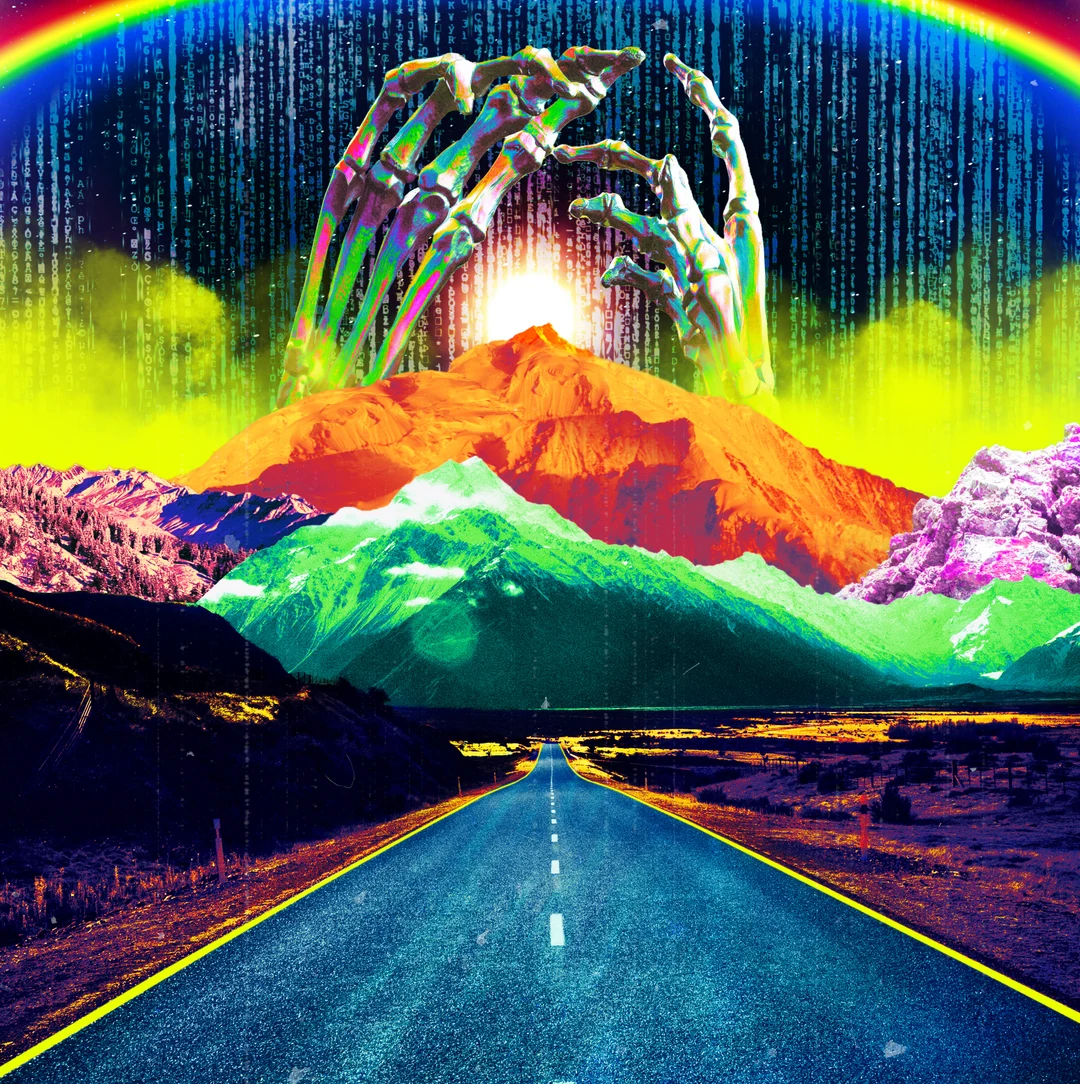 Chasing The Aleph, Visions of Elvedon (me), digital, 2023 | Scrolller