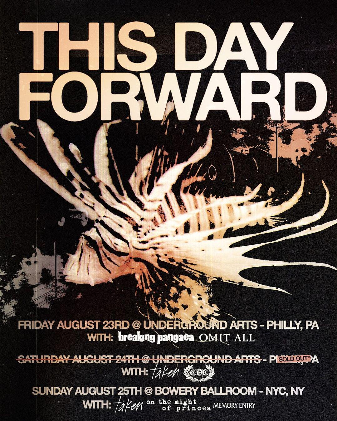 This Day Forward complete lineup for the upcoming reunion shows. | Scrolller