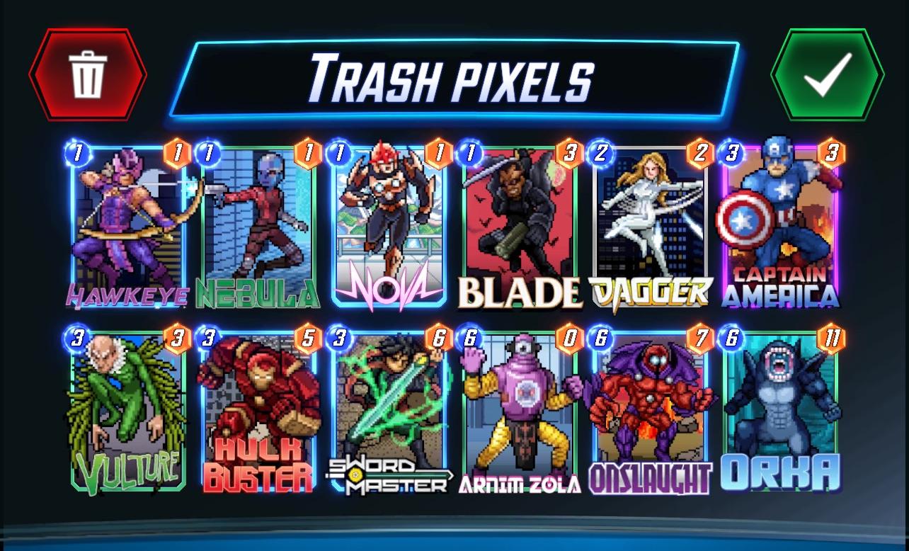 My full pixel deck… | Scrolller