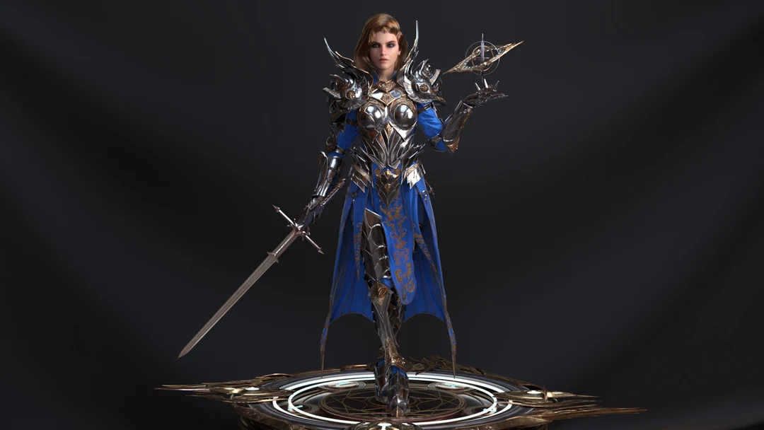 Celestial Paladin | Scrolller