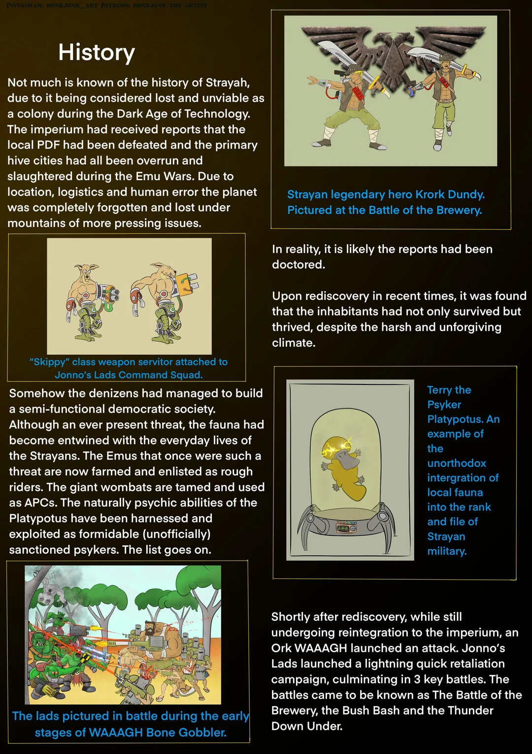 Jonno’s lads, some more lore. | Scrolller