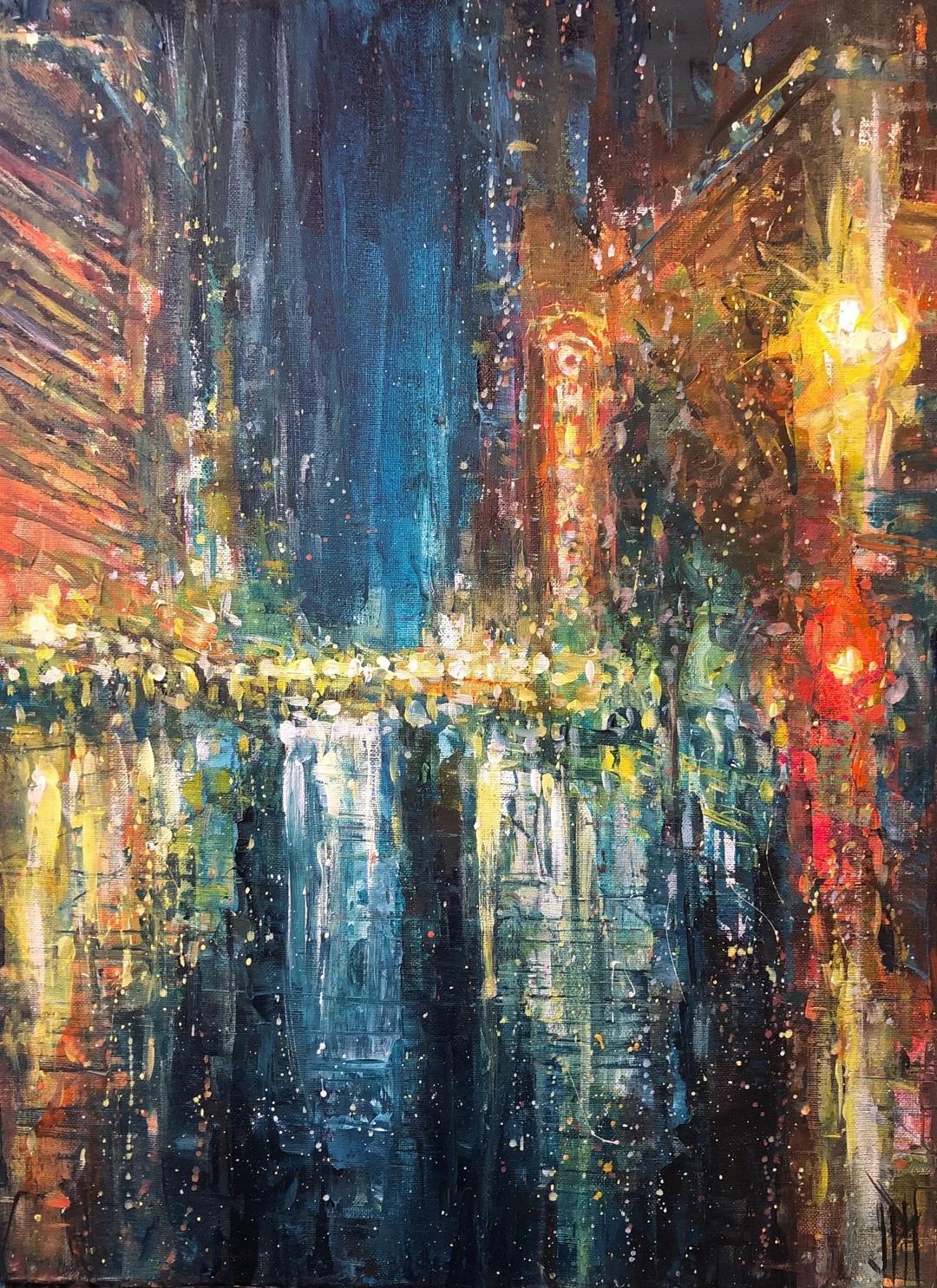 “Flow State”, JPH, acrylic, 2023. | Scrolller