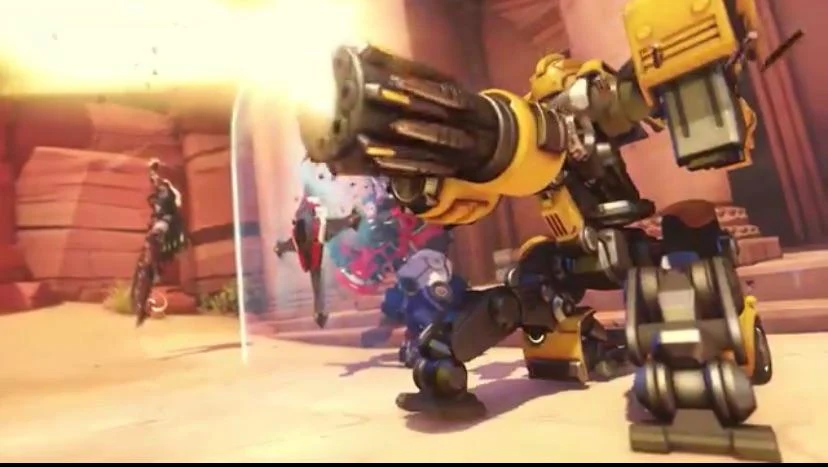 The Transformers collab trailer has… Stationary Bastion Turret? | Scrolller