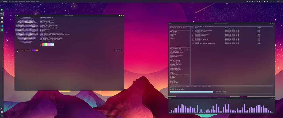 [KDE plasma] An updated version of my rice | Scrolller