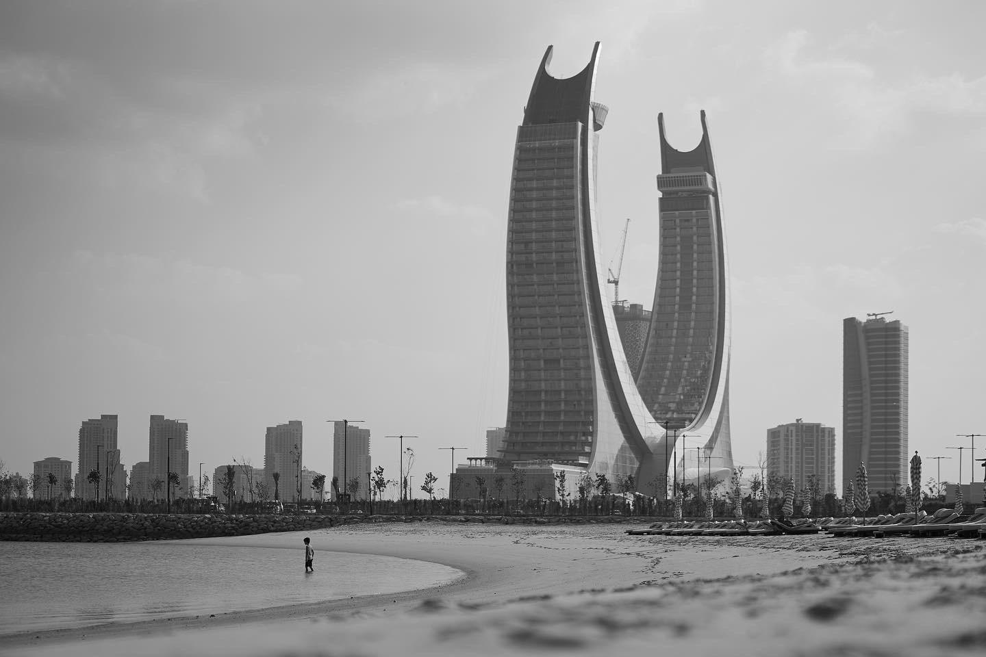 Katara Towers, Doha. | Scrolller