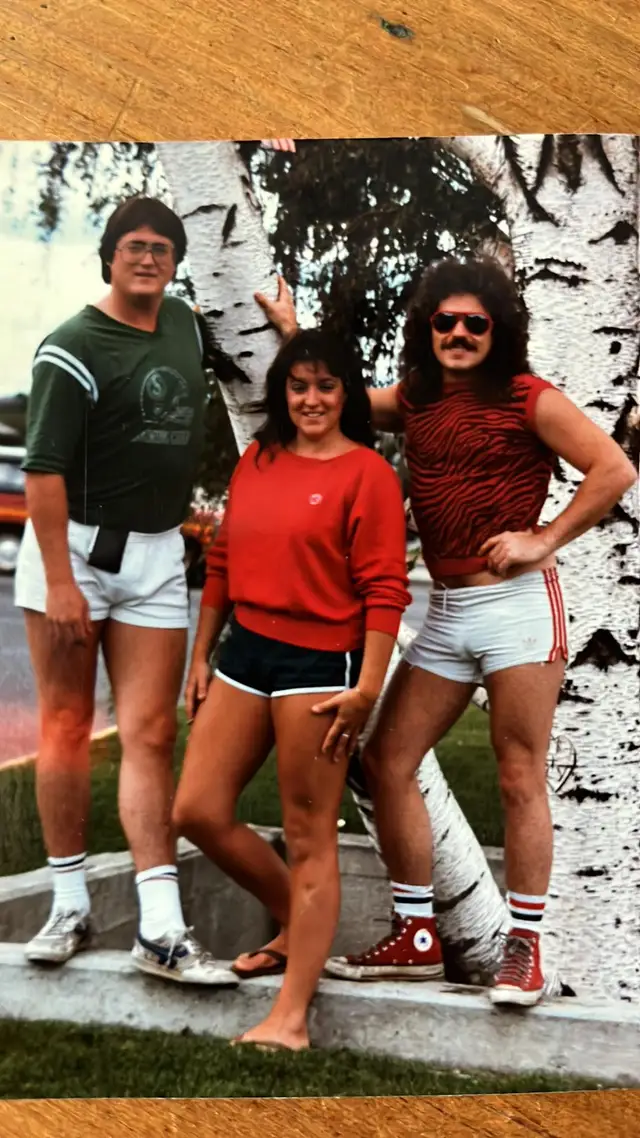 My dad and two of his siblings. Early 80s | Scrolller