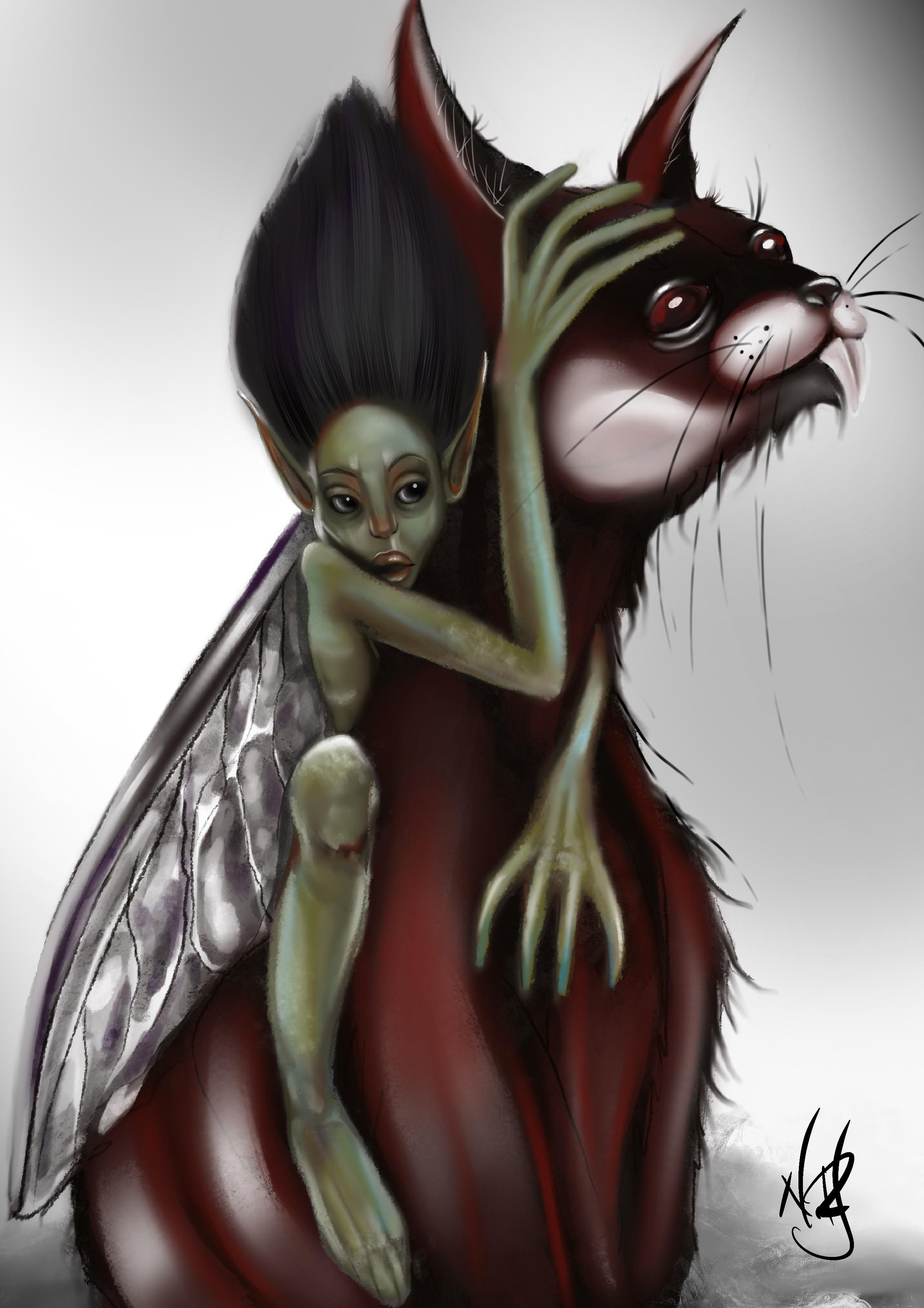 Creatures, painted with procreate, by me | Scrolller