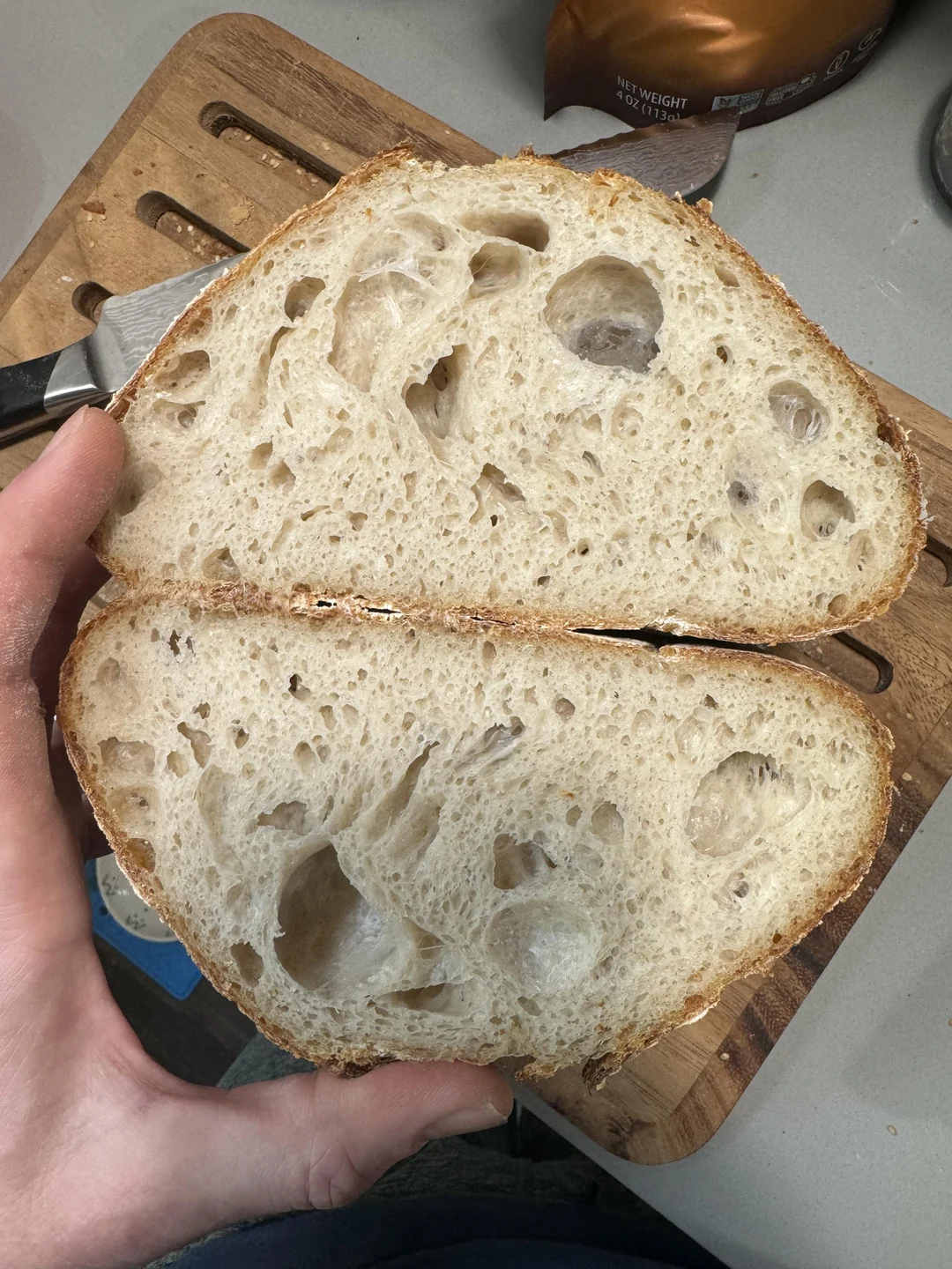Is this loaf underproofed? | Scrolller