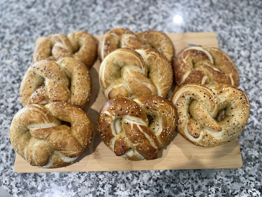 First time baking pretzels 🥨 | Scrolller